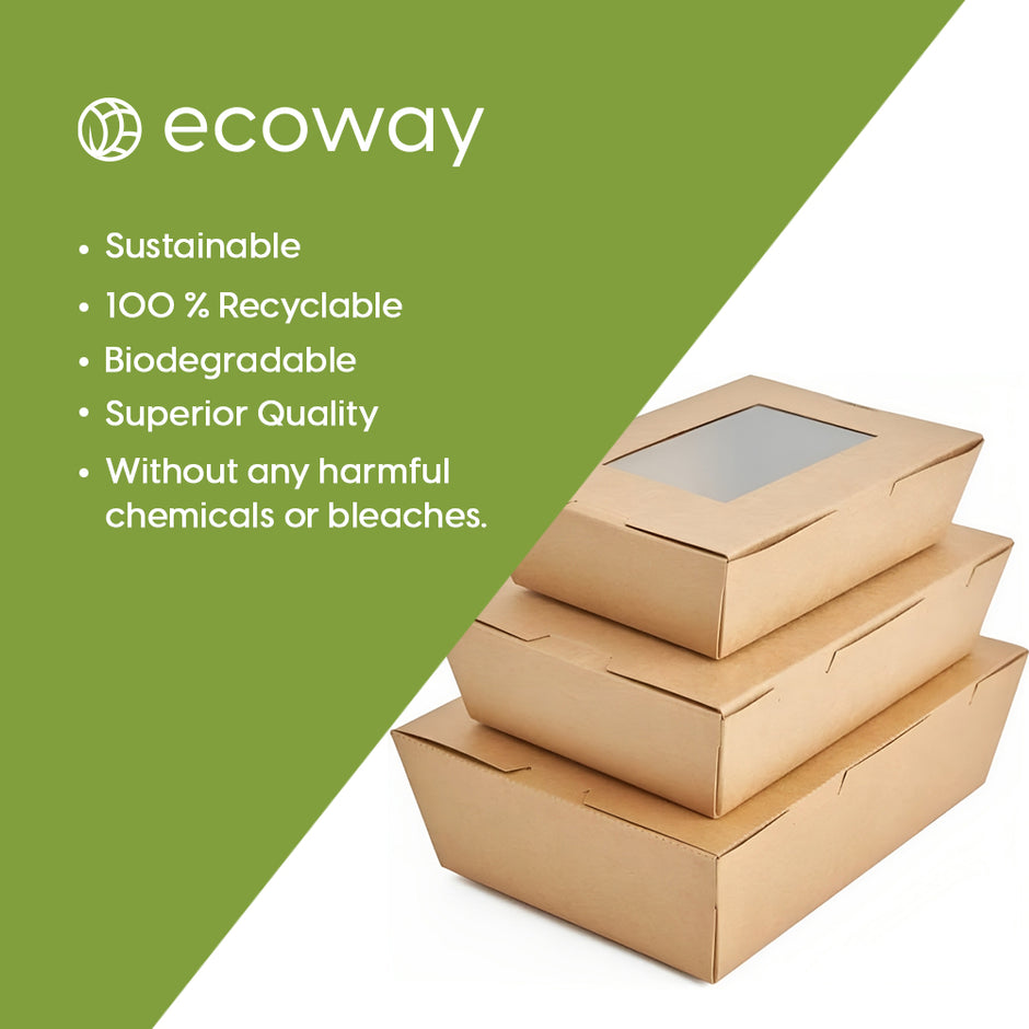 Eco-Friendly Dining: Embrace Biodegradable Lunch Boxes! – Ecoway