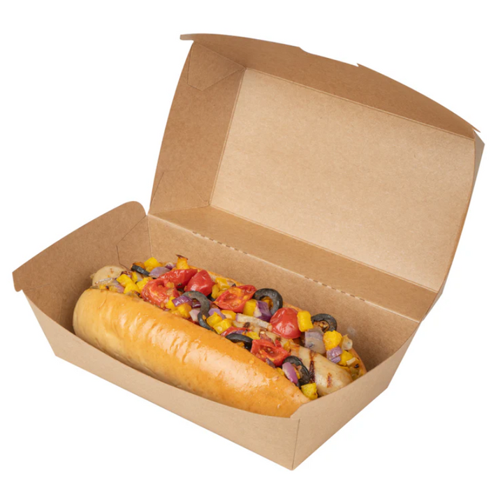 Kraft Hot Dog Box 200 Pcs | Ecoway Global